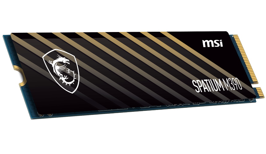 MSI SSD M.2 PCIe 1TB Spatium M390 NVMe (SPATIUMM390NVMEM.21TB) | MSI ...